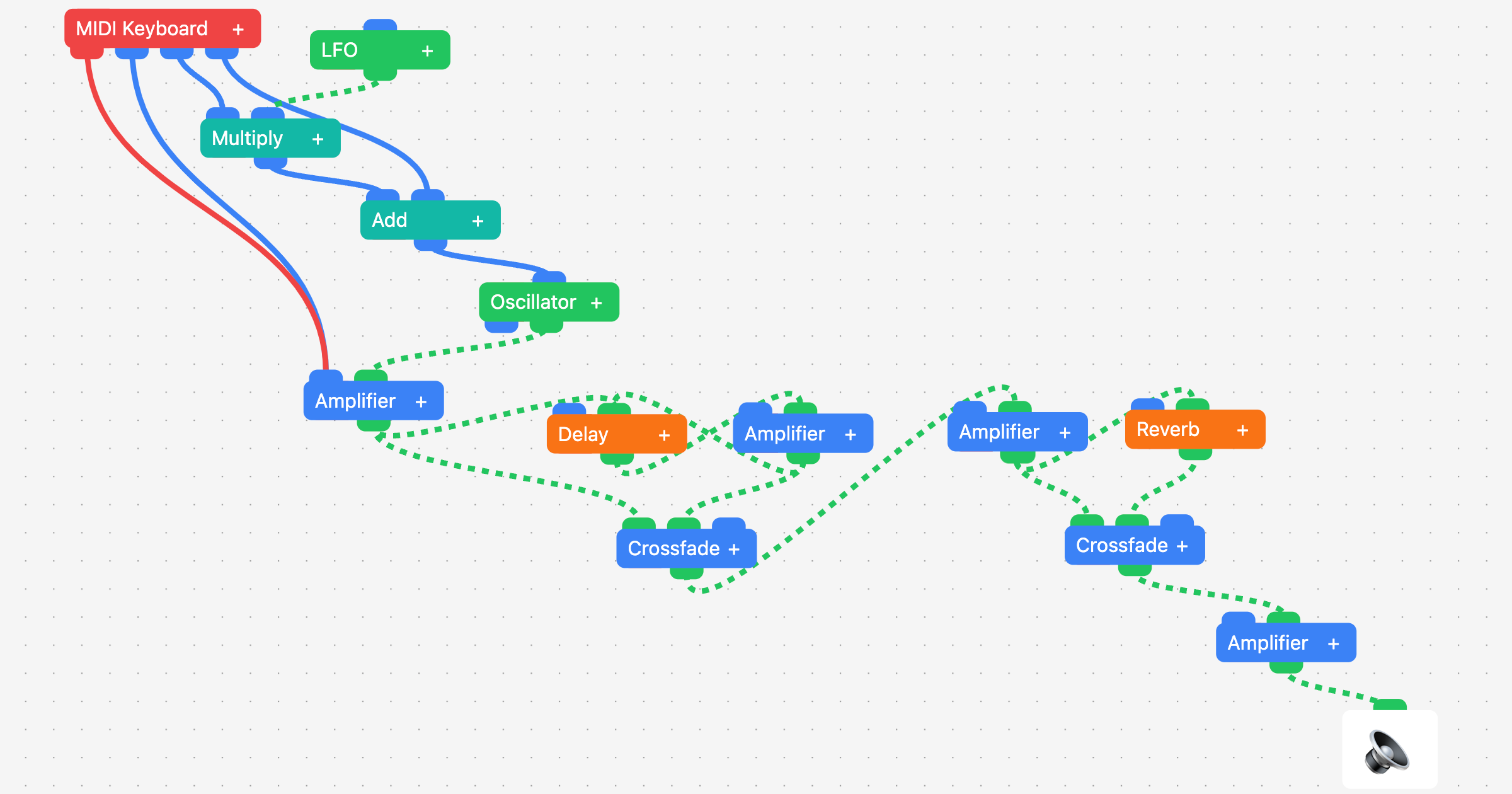rackable.io | web audio modular synth